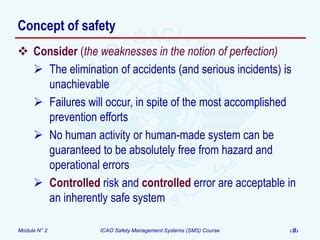 Icao Sms M Basic Safety Pptx