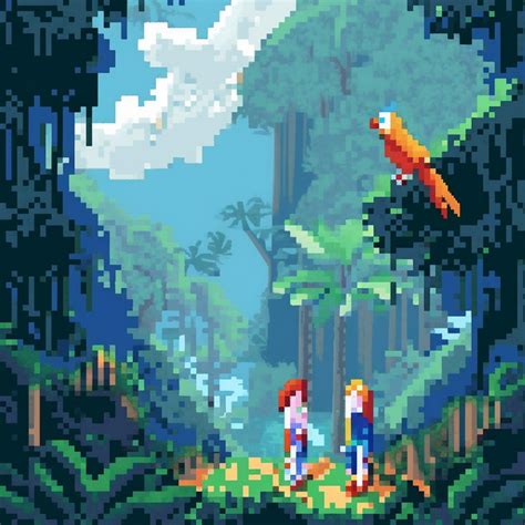 50 Midjourney Pixel Art Prompts WGMI Media