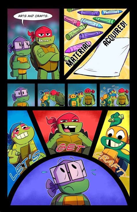 imágenes y comics de las Tortugas Ninjas 2019 rottmnt Parte 40