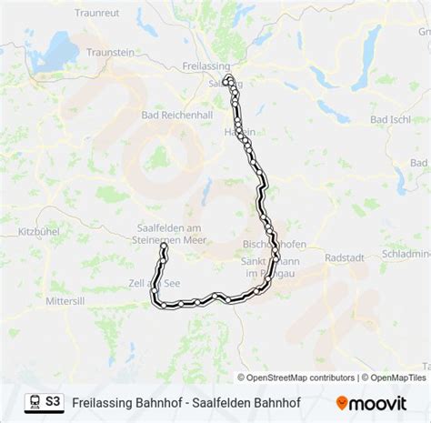 s3 Route Fahrpläne Haltestellen Karten Wörgl Hbf Aktualisiert