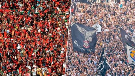 Torcidas de Flamengo e Corinthians mobilizam maior decisão da história