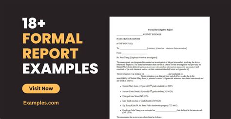 Formal Report Examples Pdf Google Docs Pages Word