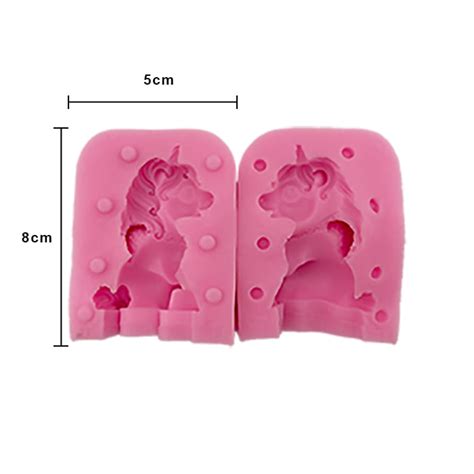 Molde De Silic N Unicornio Pony D Bioalei