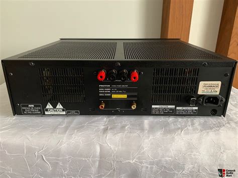 Proton AA 1150 Stereo Power Amplifier Dynamic Power On Demand DPD