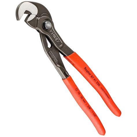 Knipex Multiple Slip Joint Spanner 250 Mm Orange Bricoinn