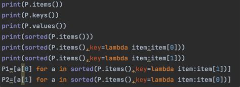 [问]python中字典dict如何排序sorted