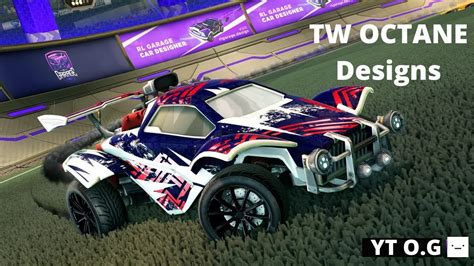 The BEST Titanium White Octane Designs In Rocket League YouTube