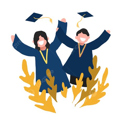 Niña Graduada PNG Graduado Temporada De Graduacion Niños PNG y PSD
