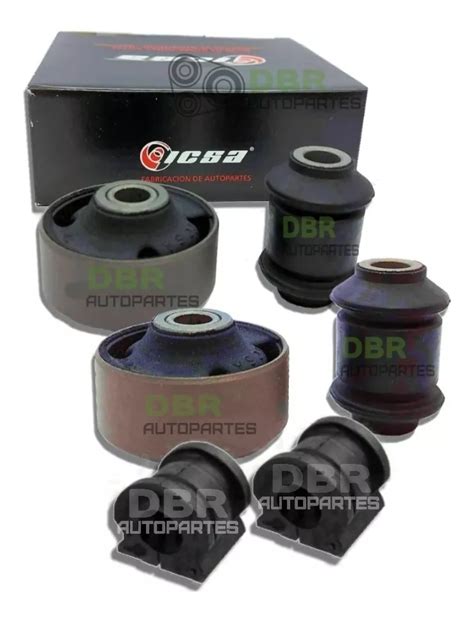 Kit Bujes Parrilla Y Barra Tren Delantero Vw Gol Trend Suspensi N Y