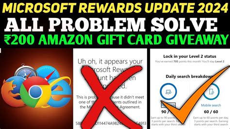 Microsoft Rewards Points Not Add Problem Solve Microsoft Rewards New