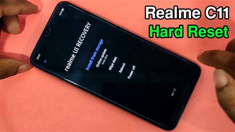 How To Realme C11 Hard Reset Realme RMX2185 Pattern Unlock Factory