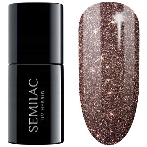 LAKIER HYBRYDOWY 333 SHINE BROWN 7ML SEMILAC Sklep EMPIK