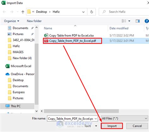 Copy Table From PDF To Excel With Formatting 2 Effective Ways