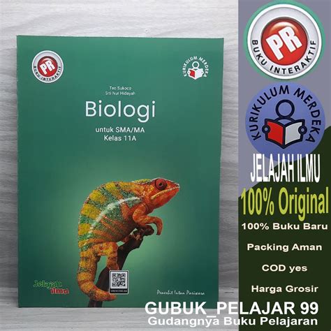 Jual Buku Interaktif PR BIOLOGI 11A Kelas 11 Semester 1 SMA MA