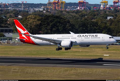 VH ZNG Qantas Boeing 787 9 Dreamliner Photo By Maximilian Kramer ID
