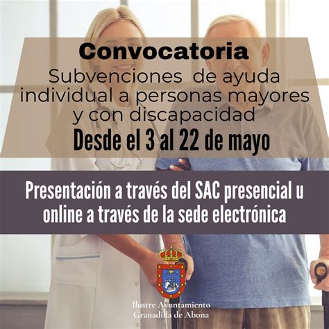 Servicios Sociales Abre El Plazo Para Solicitar Ayudas Para Personas