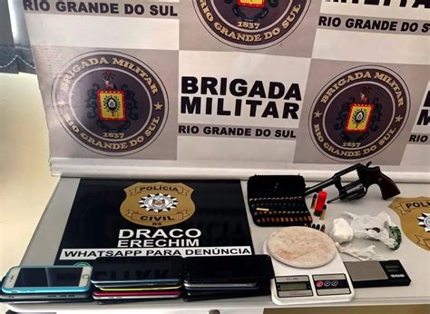 Homem Preso Em Erechim Mantinha Tele Entrega De Drogas No Bairro
