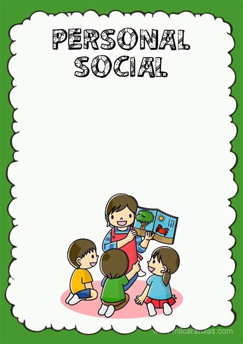 Las Mejores Caratulas De Personal Social 2021