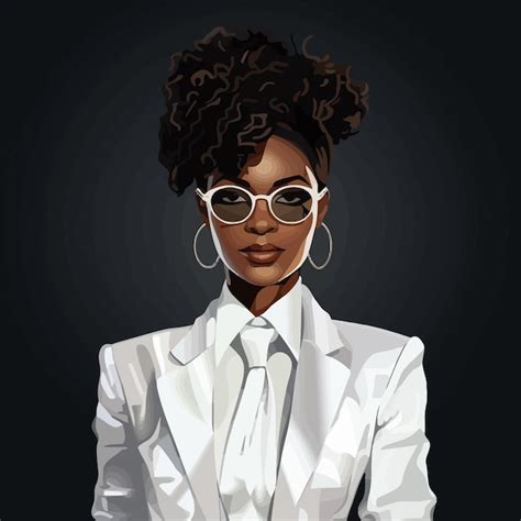 Premium Vector Black Woman