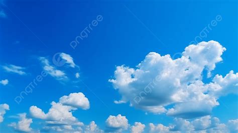 Fondo Cielo Brillante Con Muchas Nubes Fondo Estimulante Cielo Azul