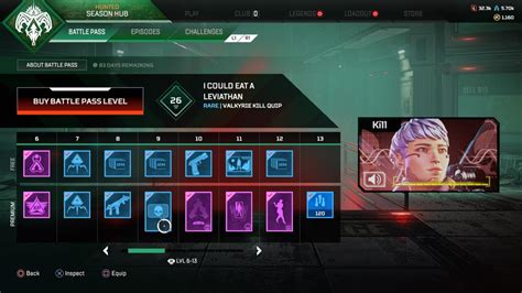 Apex Legends Season 14 Battle Pass All Skins And Rewards GameSpot