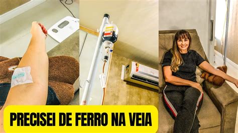 PORQUE EU PRECISEI TOMAR FERRO NA VEIA YouTube