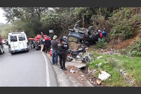 Así fue el accidente del camión sin frenos en San Marcos