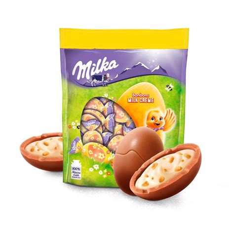 E Leclerc Rzeszów Hipermarket Słodycze Milka Jajka z czekolady