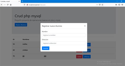 como hacer un crud en php con mysql parte 01 youtube vrogue