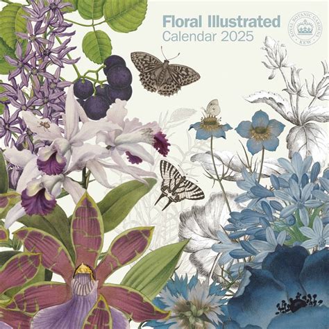 Botanic Garden Calendar 2025 Reyna Mariam