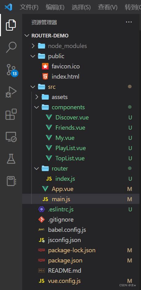 基于vscode开发vue3项目的详细步骤教程 3 前端路由vue router csdn博客