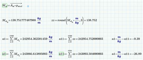solved mathcad not returning the correct sum of an array ptc community