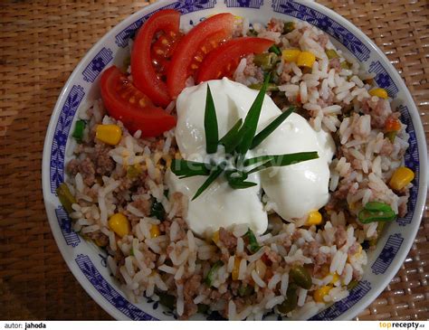 Rizoto s fazolemi a klobásou recept TopRecepty cz