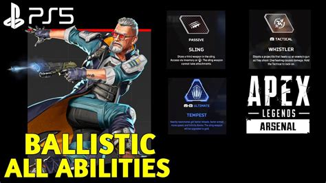 Ballistic Abilities APEX LEGENDS Ballistic Abilities Apex Ballistic