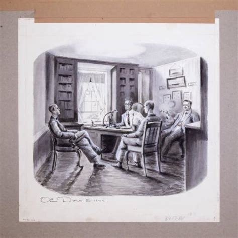 Illustration For Franklin Roosevelt At Hyde Park Political Conference