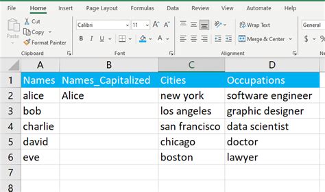 How To Capitalize First Letter In Excel 5 Quick Ways Master Data