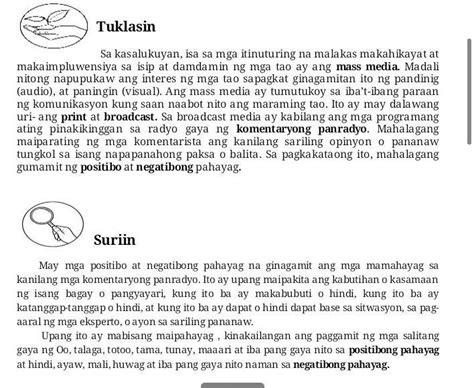 Isaisip Gawain 3 Panuto Punan Ng Angkop Na Salita Ang Bawat Patlang