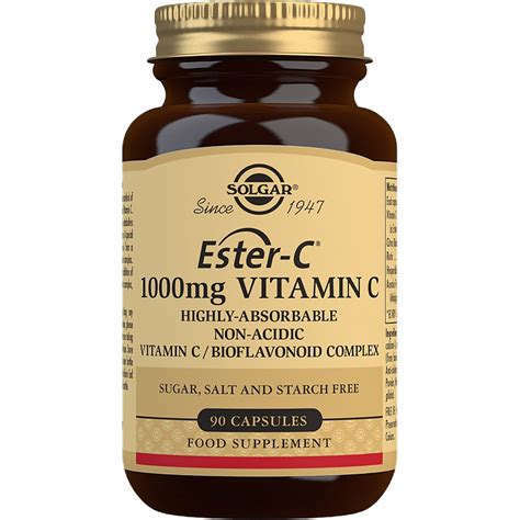 Solgar Ester C Mg Vitamin C Tablets Sigma Sports