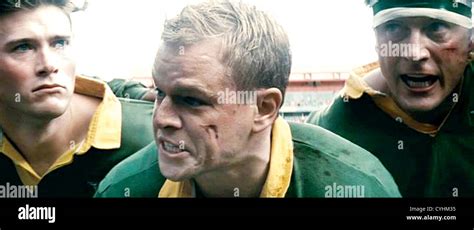 INVICTUS 2009 Warner Bros la película con Matt Damon como Francois
