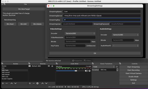 Multiple Rtmp Outputs Plugin Obs Studio