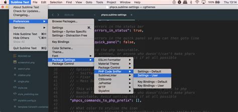 how to setup linting and coding standards compliance for wordpress create and code