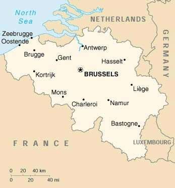 Regiones de Bélgica y división lingüística Sobre Bélgica