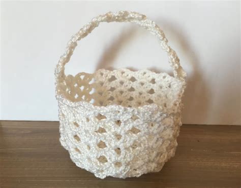 Tuto Bonbonniere Panier Au Crochet Sp Ciale Gaucher