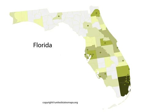 Florida County Map Map Of Florida Counties And Cities