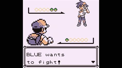 Pokémon Red Blue Rival Battle 2 Route 22 YouTube