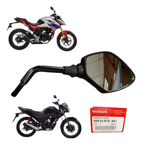 Espejo Derecho Original Para Moto Twister Y Cb Meses Sin Inter S