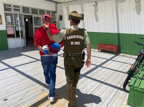 Carabineros detuvo a agresor de riña en Caldera y que se hallaba