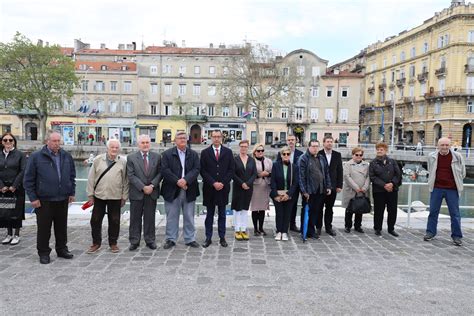 Polaganjem vijenaca obilježen Dan oslobođenja Rijeke Grad Rijeka