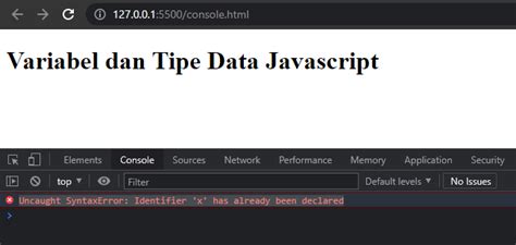 belajar javascript mengenal variabel dan tipe data pada javascript codelapan
