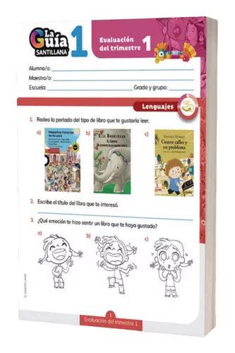 Guía Santillana 3 Primaria Pack C 3 Libros Examen 2023 24 en venta